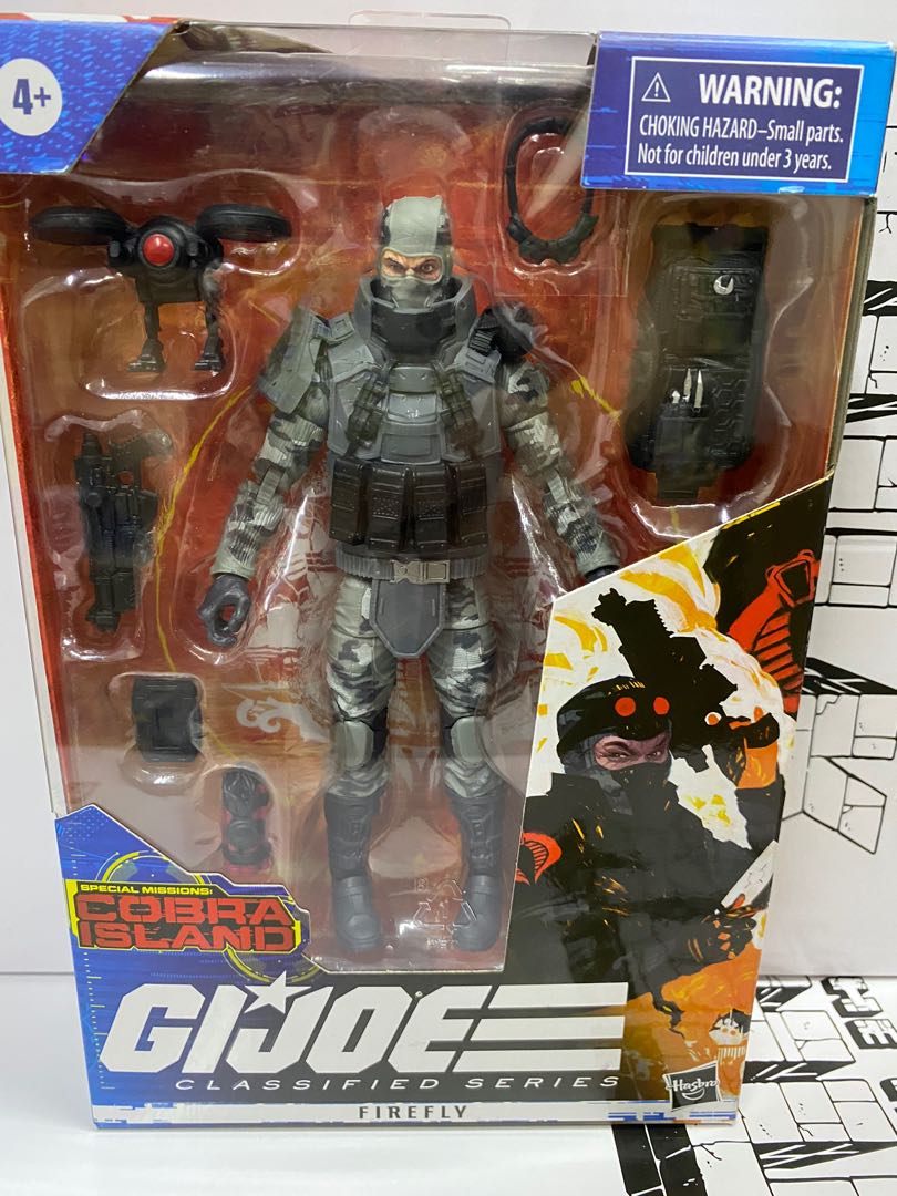 G I joe classified gi joe firefly, 興趣及遊戲, 玩具 & 遊戲類 - Carousell