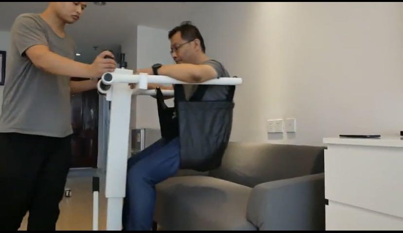 HANDICAP HOIST TRANSFER MACHINE, Health & Nutrition, Assistive ...
