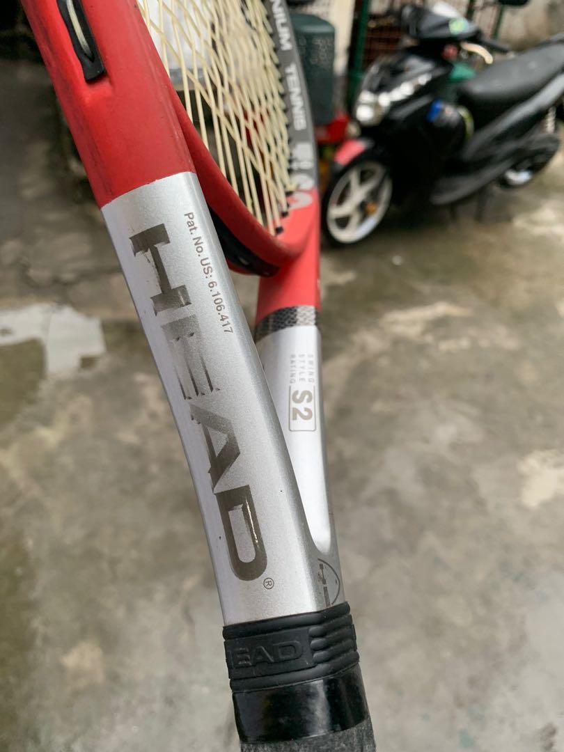 Head Ti S2 Tennis Racket, Sports Equipment, Sports & Games, Racket and ...