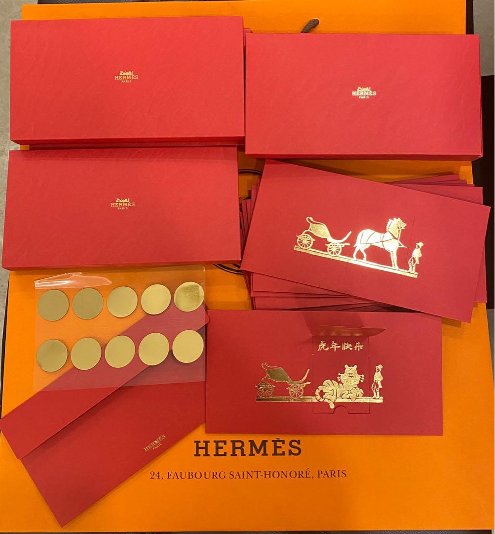 Hermes Red Packets, Luxury, Accessories on Carousell