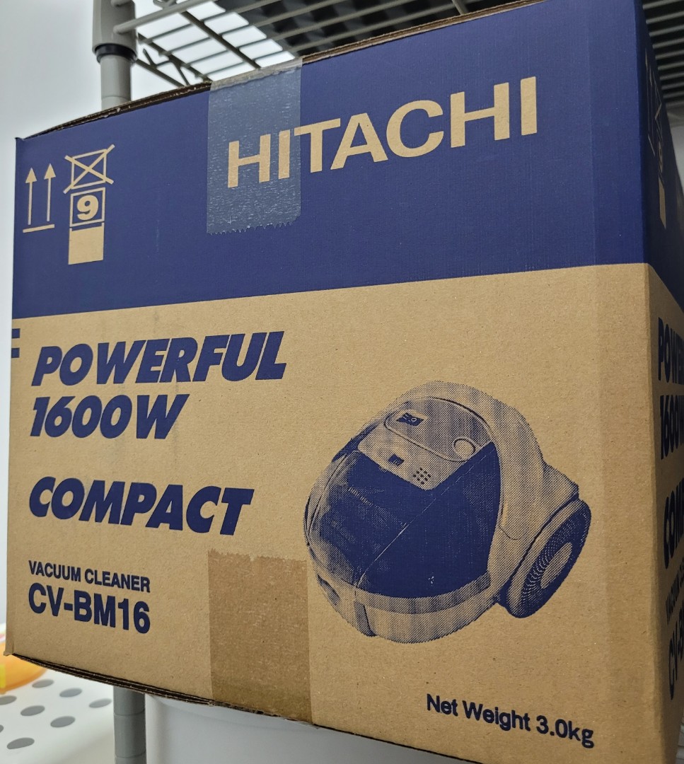 HITACHI Vacuum Cleaner CV-BM16, 1600W, TV & Home Appliances, Vacuum ...