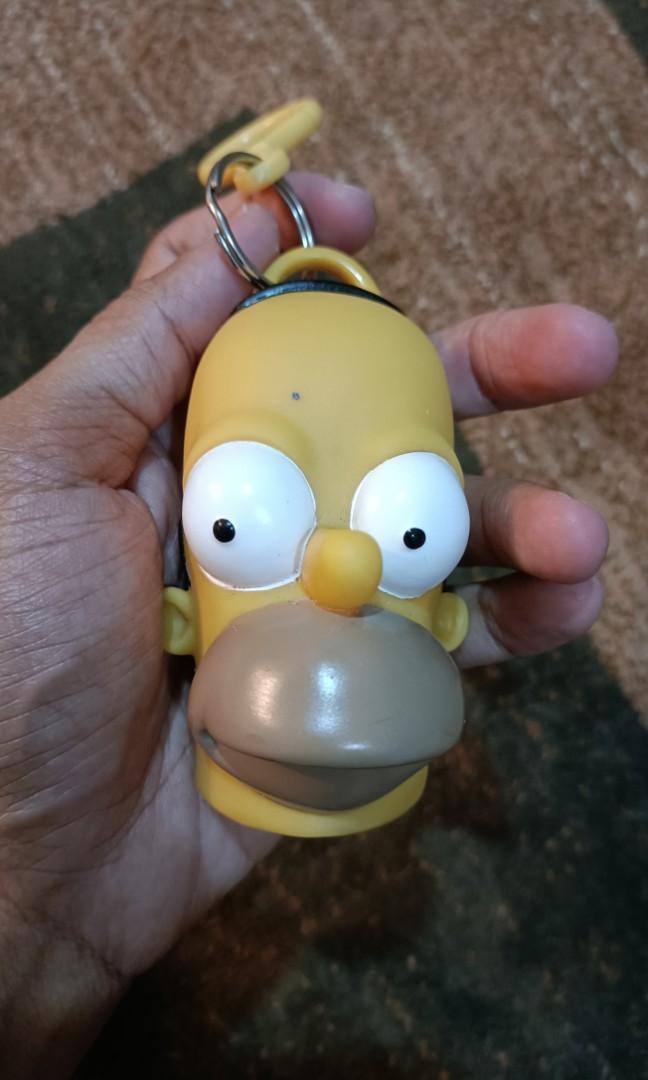 Homer Simpson Key Chain, Hobbies & Toys, Collectibles & Memorabilia ...