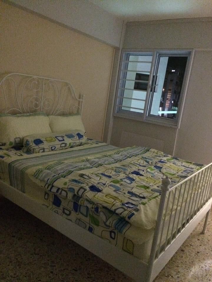 Ikea leirvik bed queen, Furniture & Home Living, Furniture, Bed Frames ...