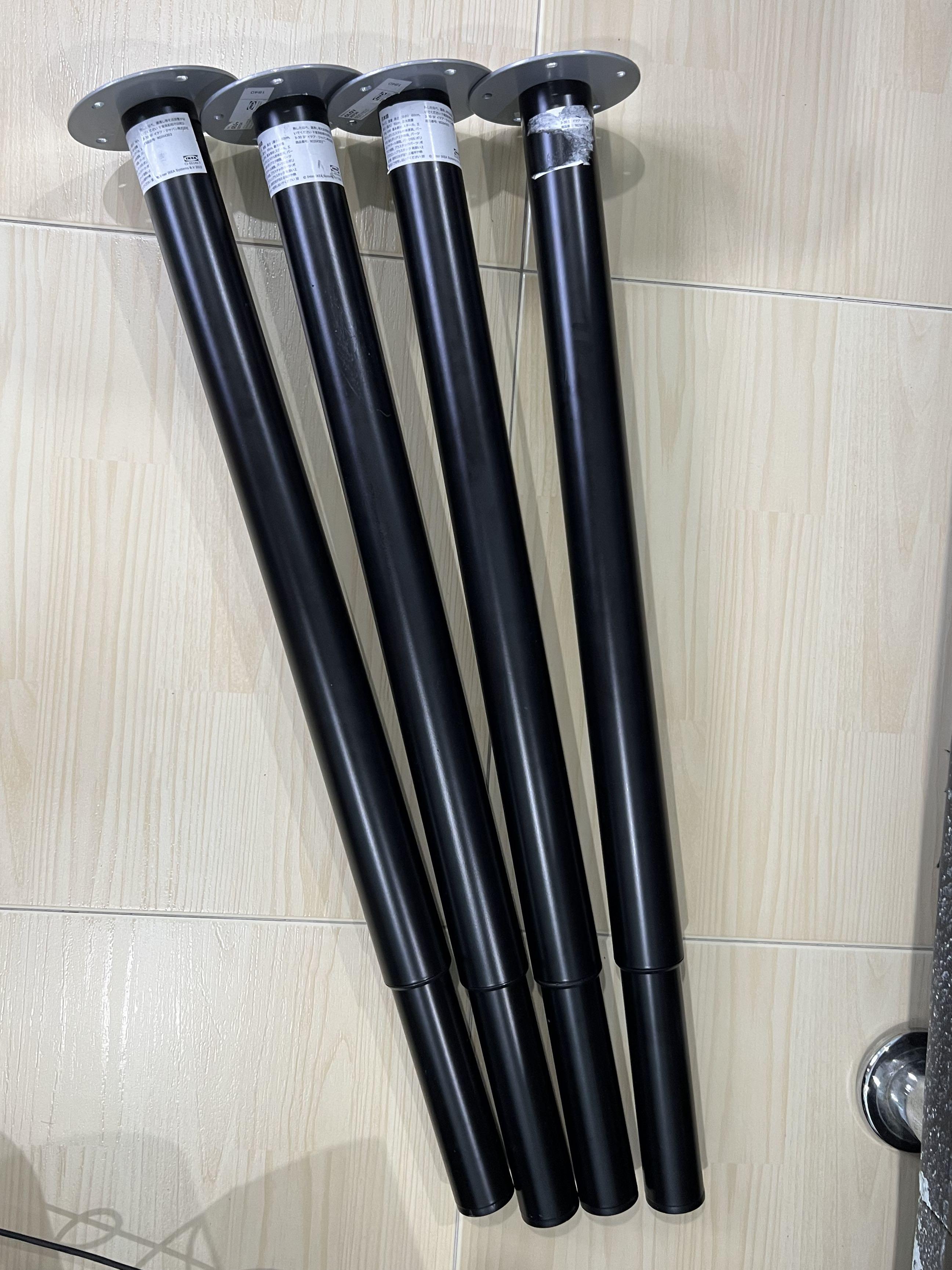 Ikea Olov adjustable table leg, Furniture & Home Living, Furniture ...