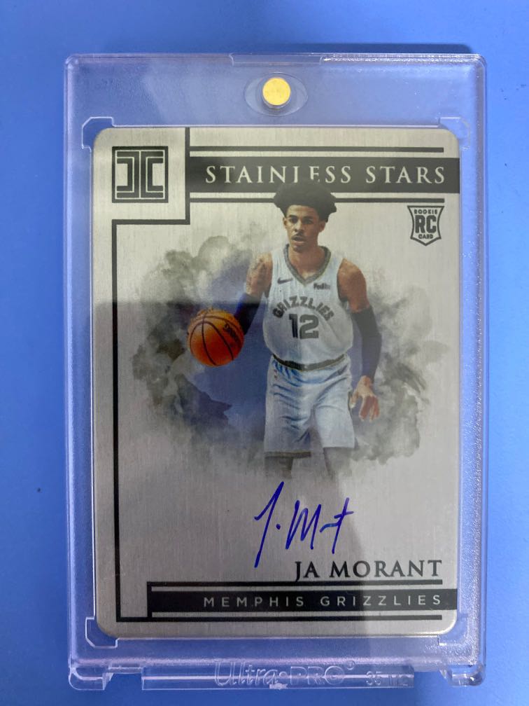 Ja Morant Impeccable RC on card auto /99, Hobbies & Toys, Toys & Games ...