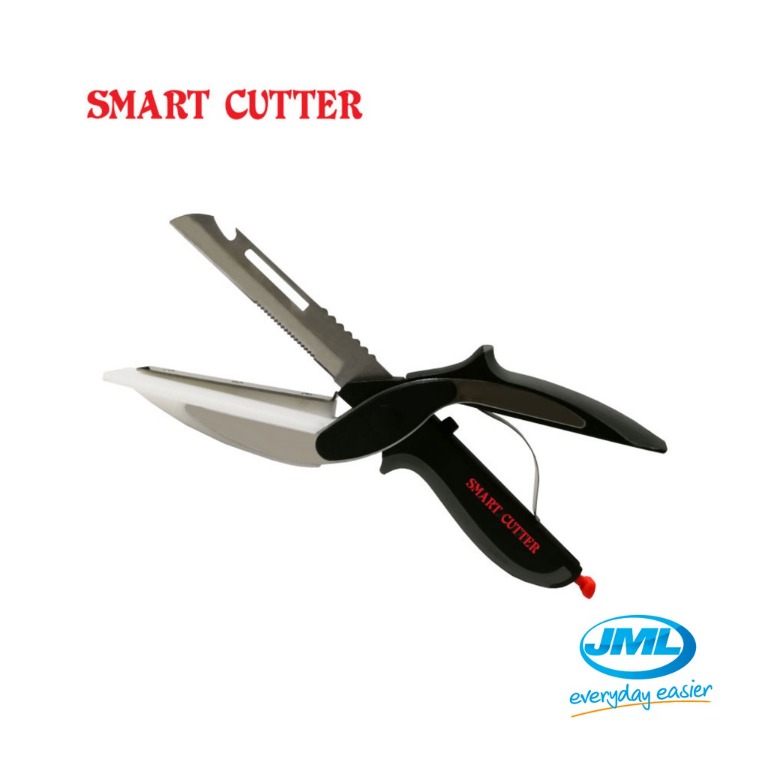 [JML Official] Smart Cutter 7-in-1 | Knife cutting board chopper slicer, Furniture & Home Living ...