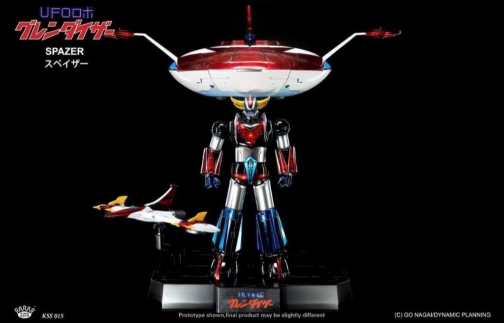 King Arts UFO Robot Grendizer 巨靈神 Die-Cast Figures (w/Double Spazer ...