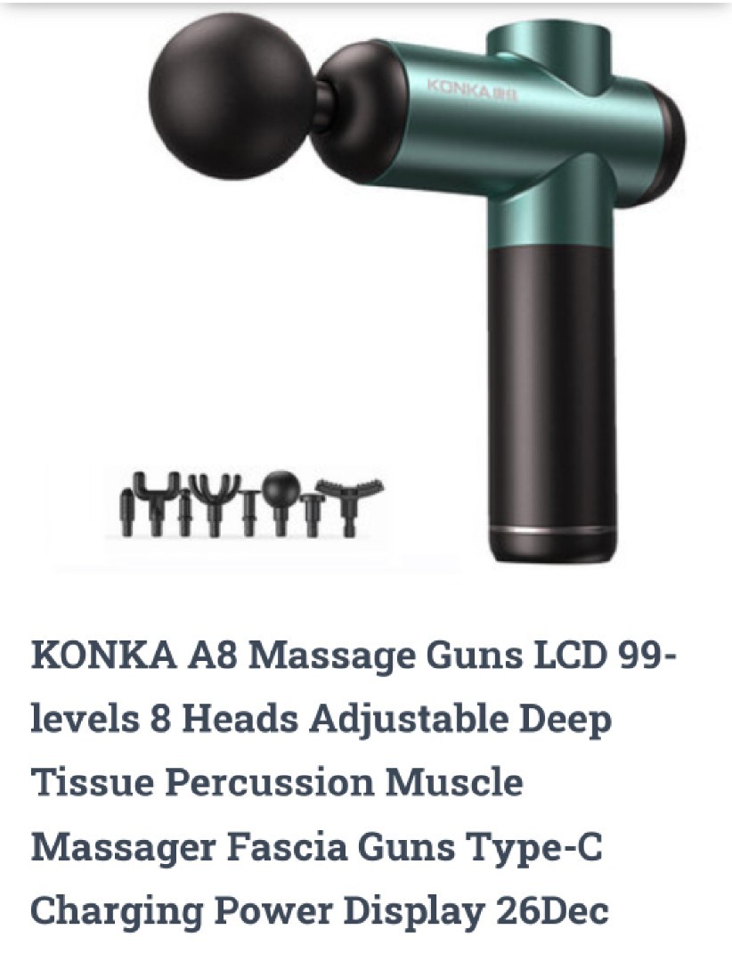 Konka A8 Fascia, Health & Nutrition, Massage Devices on Carousell