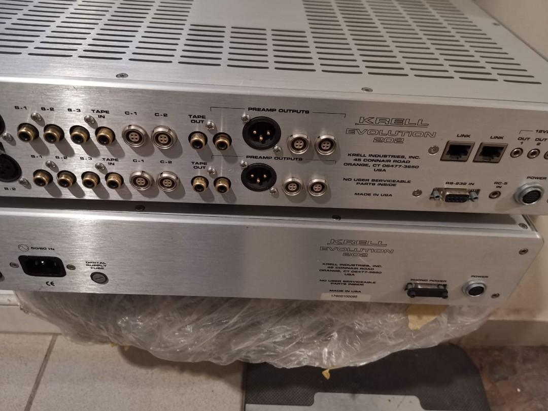 Krell evolution 202 pre, Audio, Other Audio Equipment on Carousell