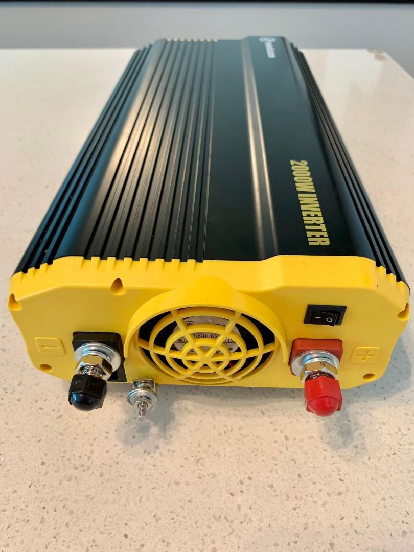 KRIEGER 2000W Inverter, Computers & Tech, Parts & Accessories, Cables ...