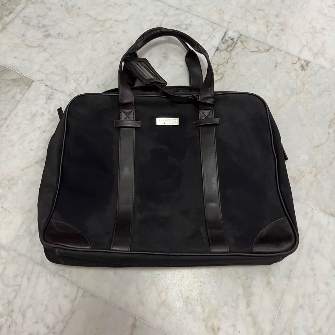 LANVIN laptop bag, Men's Fashion, Bags, Briefcases on Carousell