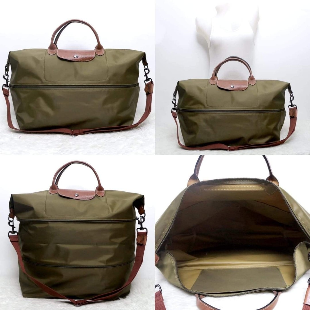 LC Travel Bag Army, Women's Fashion, Bags & Wallets, Cross-body Bags on ...