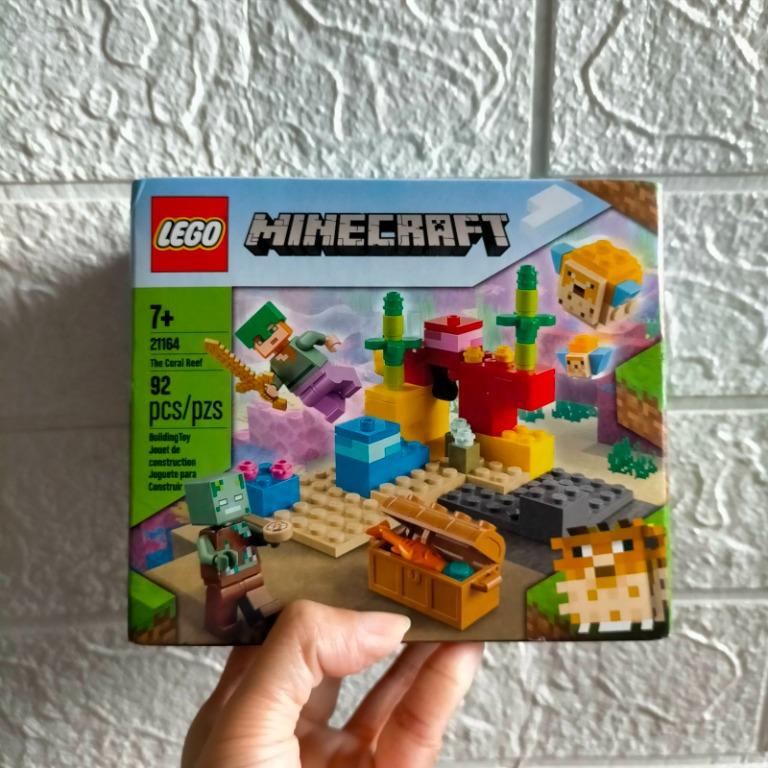 LEGO Minecraft The Coral Reef 21164, Hobbies & Toys, Toys & Games on ...
