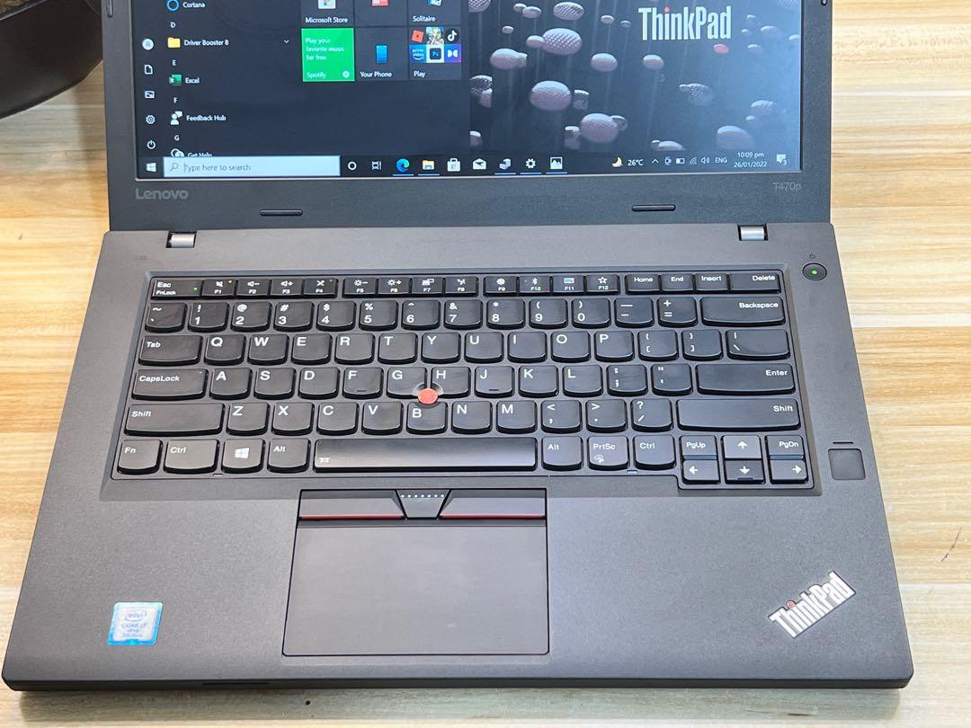 Lenovo ThinkPad T470P i7-7th Gen 32GB RAM 512GB SSD 256GB SSD MICRO M2 ...