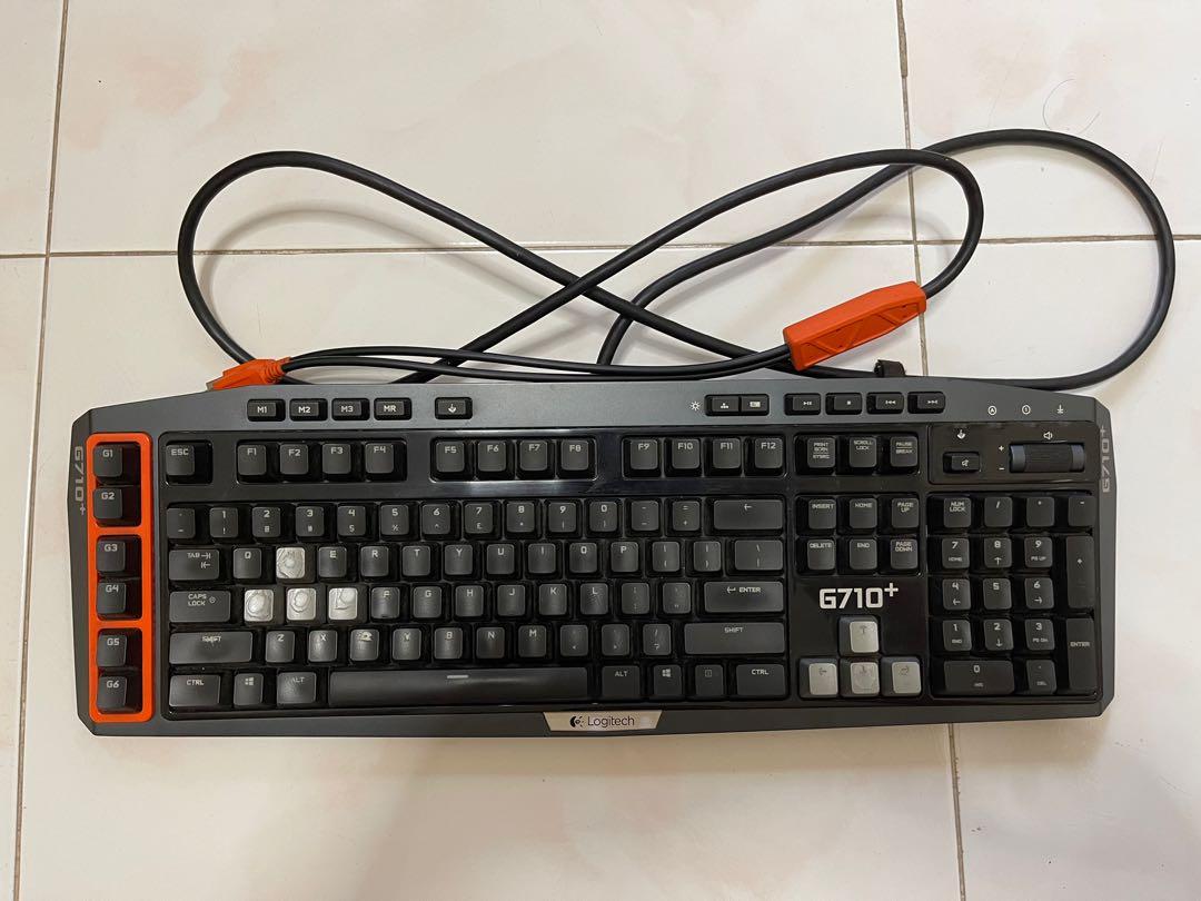 Logitech G710+ Mechanical Gaming Keyboard, Computers & Tech, Parts ...