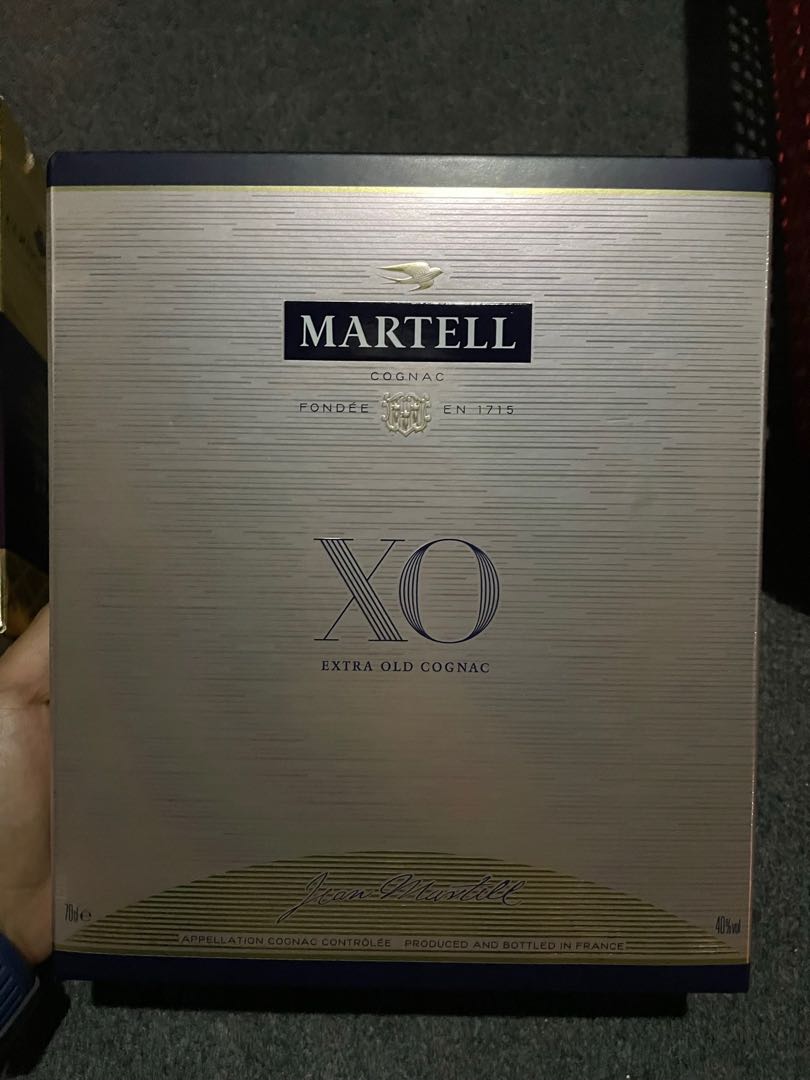 Martell XO extra old cognac, Food & Drinks, Alcoholic Beverages on Carousell