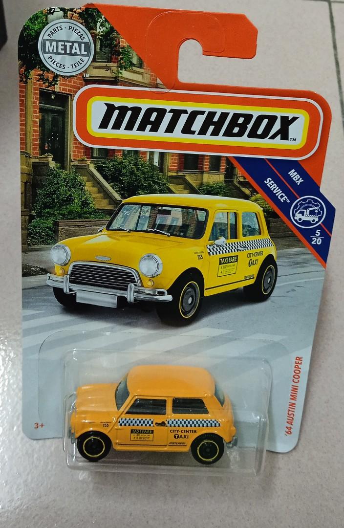 Matchbox Mini Cooper Austin taxi mbx hw, Hobbies & Toys, Toys & Games ...