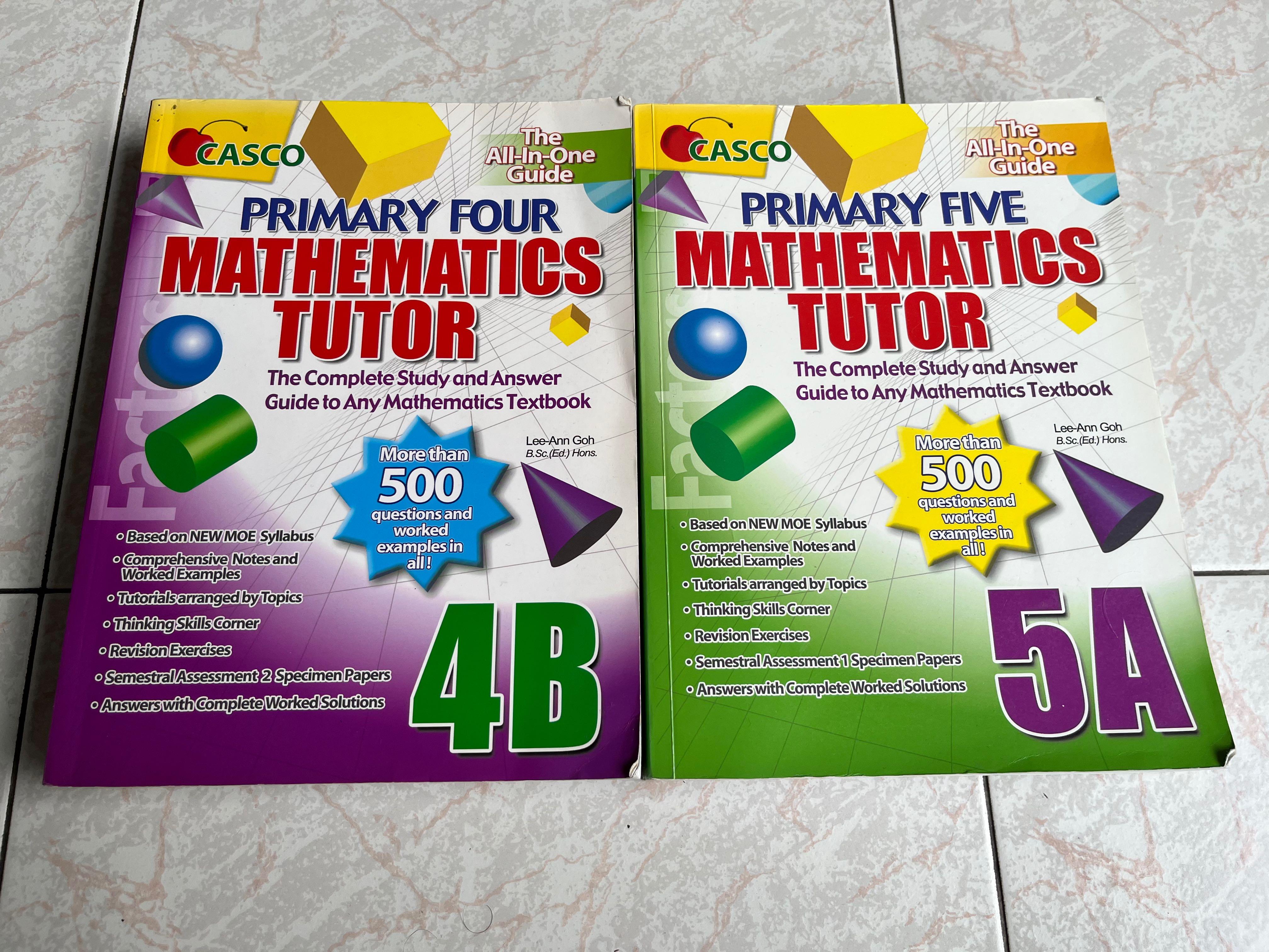 Maths work book primary 4 and 5, Hobbies & Toys, Books & Magazines ...