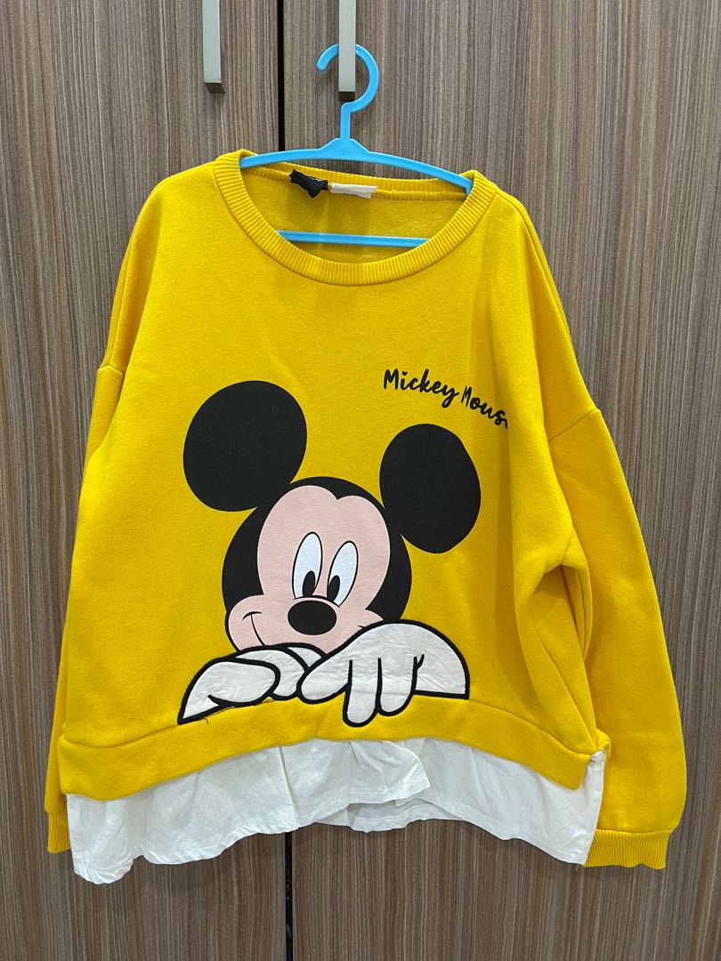 Mickey Mouse jumper, Babies & Kids, Babies & Kids Fashion on Carousell