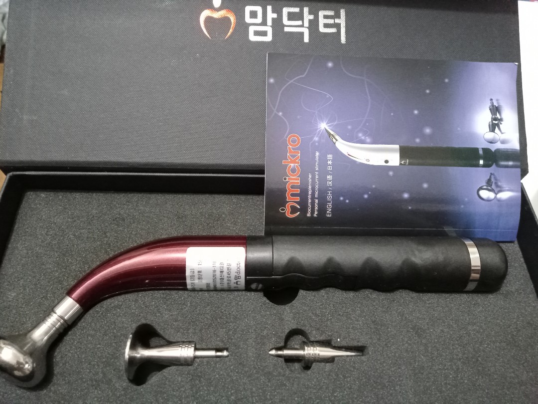 Mickro Personal Microcurrent Stimulator, Health & Nutrition, Medical ...