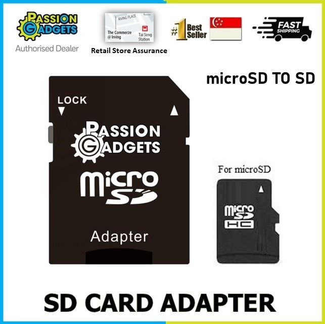 MicroSD to SD Adapter, Mobile Phones & Gadgets, Mobile & Gadget ...