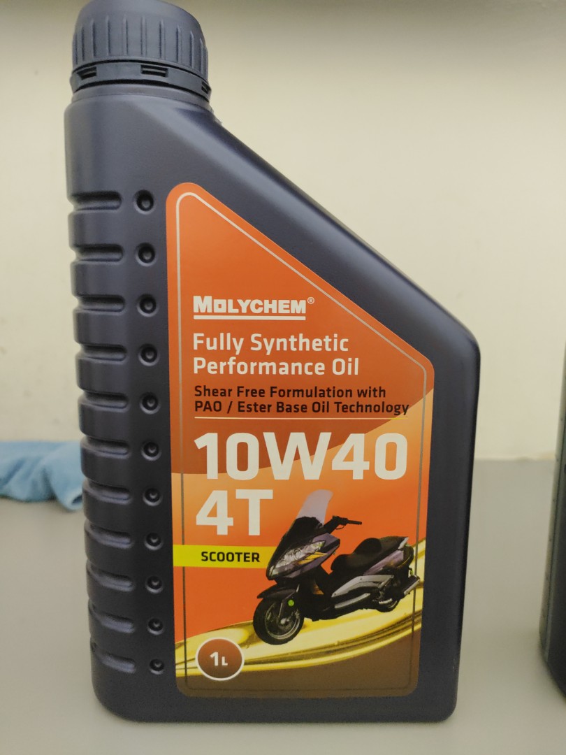 Molychem engine oil, Motorcycles, Motorcycle Accessories on Carousell