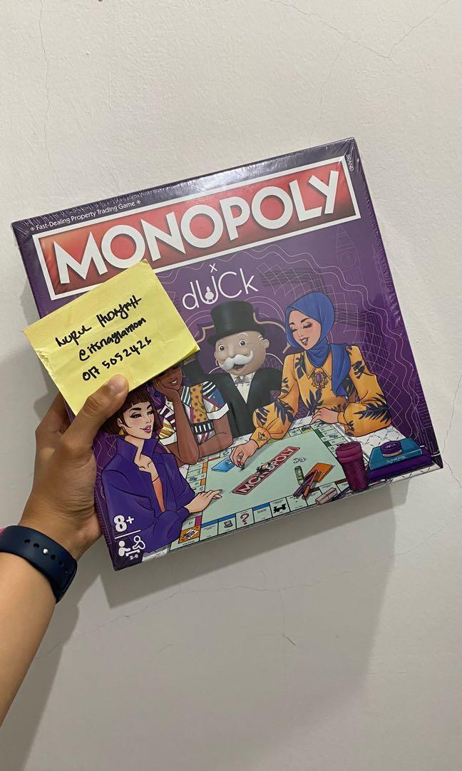 Monopoly x dUCk Game Board, Women's Fashion, Muslimah Fashion, Prayer ...