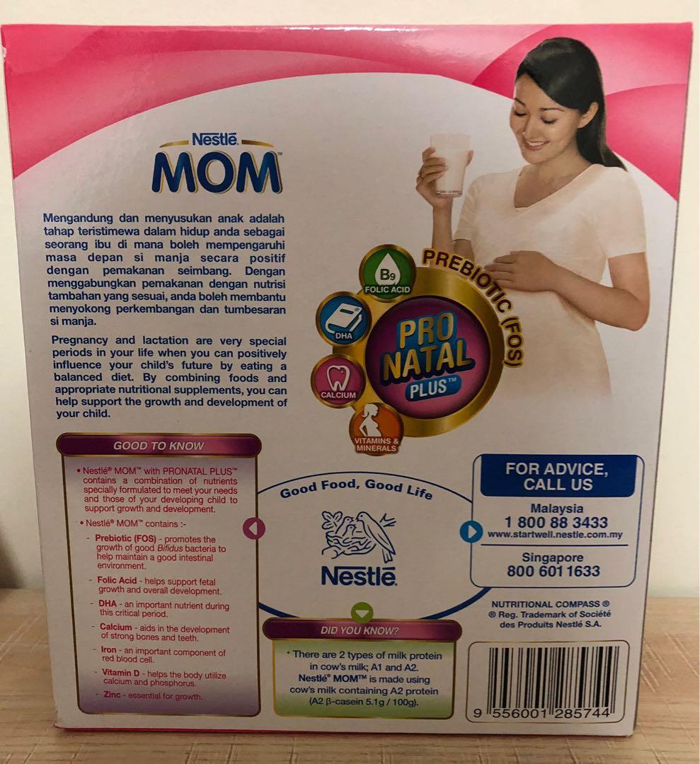 Nestle Mom Milk Pro Natal Plus (600g), Babies & Kids, Maternity Care on ...