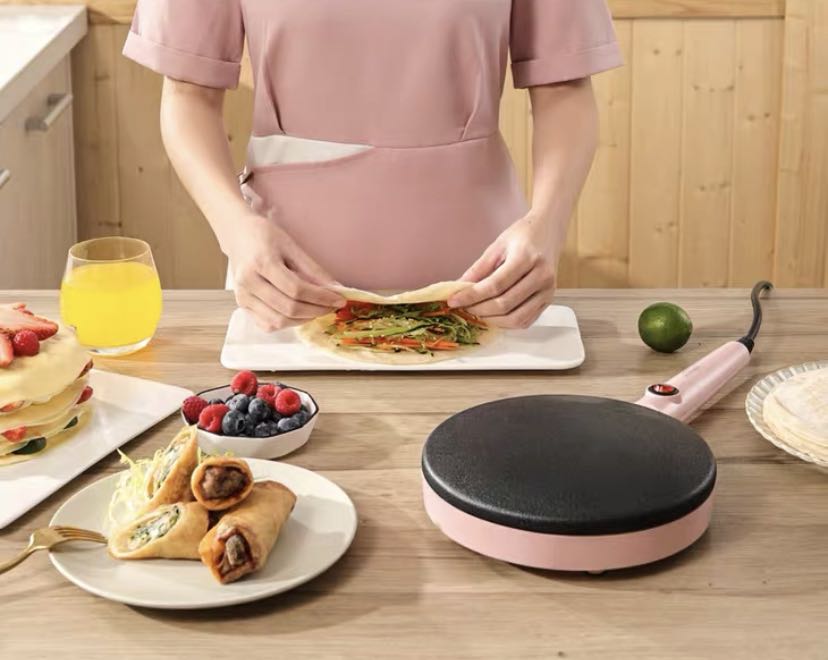 Non-Stick Portable Wrapper/ Popiah/ Pancake Maker, TV & Home Appliances ...