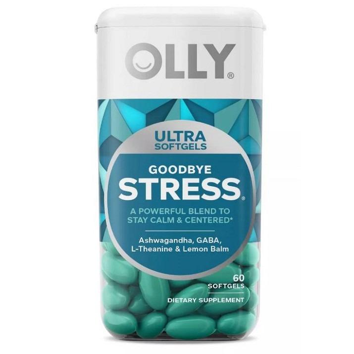 OLLY Ultra Strength Goodbye Stress, Stress Relief Supplement | Imported ...