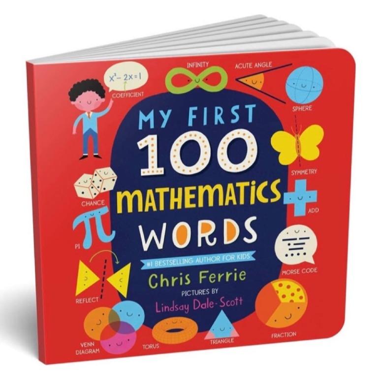 Original My First 100 Mathematics Words by Chris Ferrie (Small Board ...