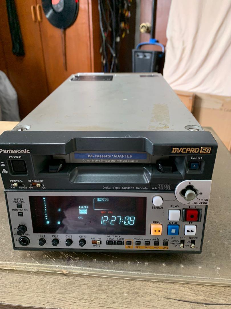 Panasonic DVCPRO 50 Player Recorder, Photography, Video Cameras on Carousell