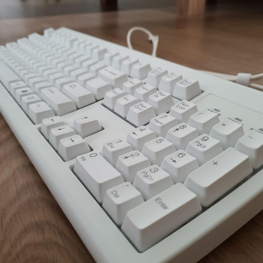 Perixx PERIBOARD-106 Keyboard (White), Computers & Tech, Parts ...