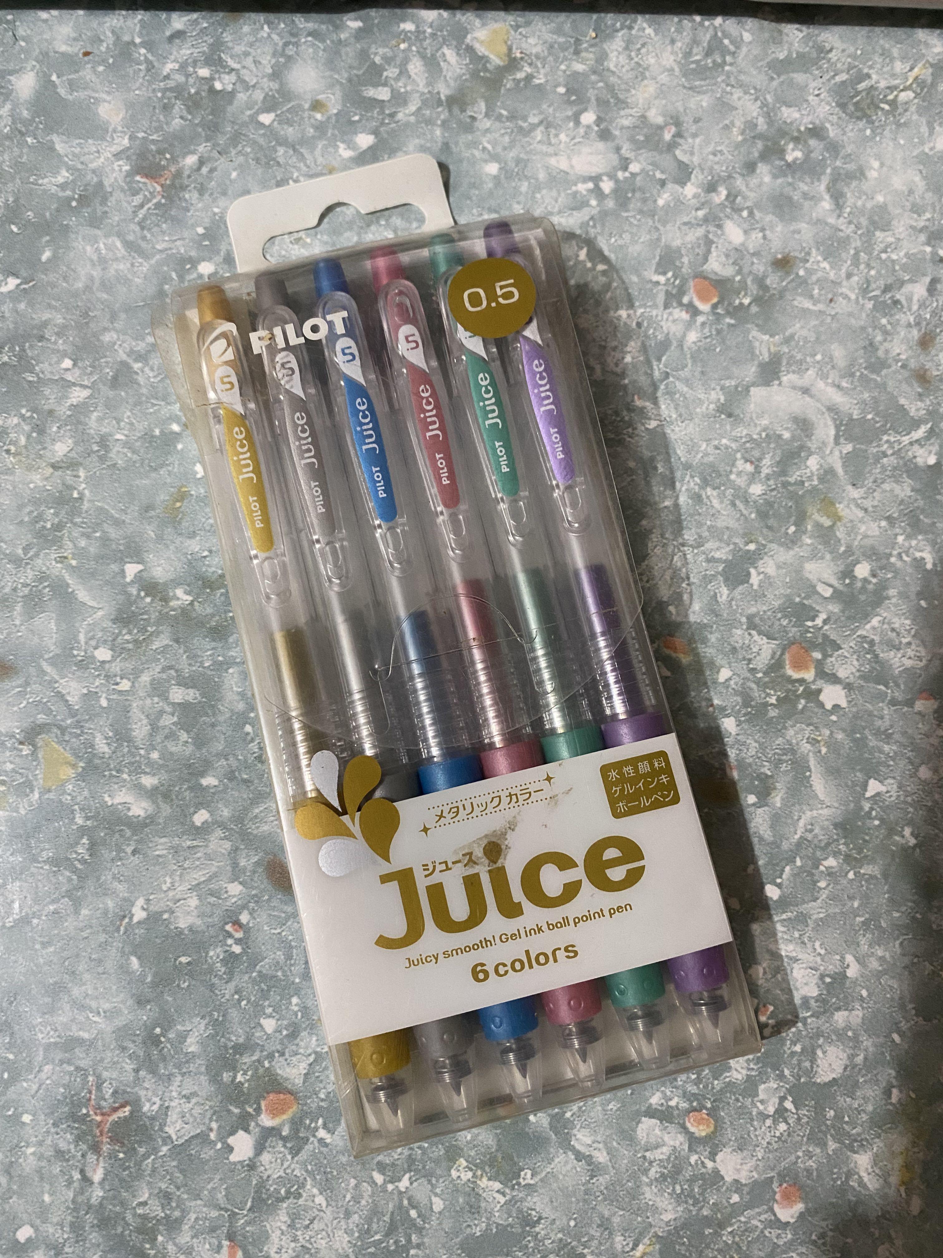 Pilot Juice gel pen 0.5, 興趣及遊戲, 手作＆自家設計, 文具 - Carousell