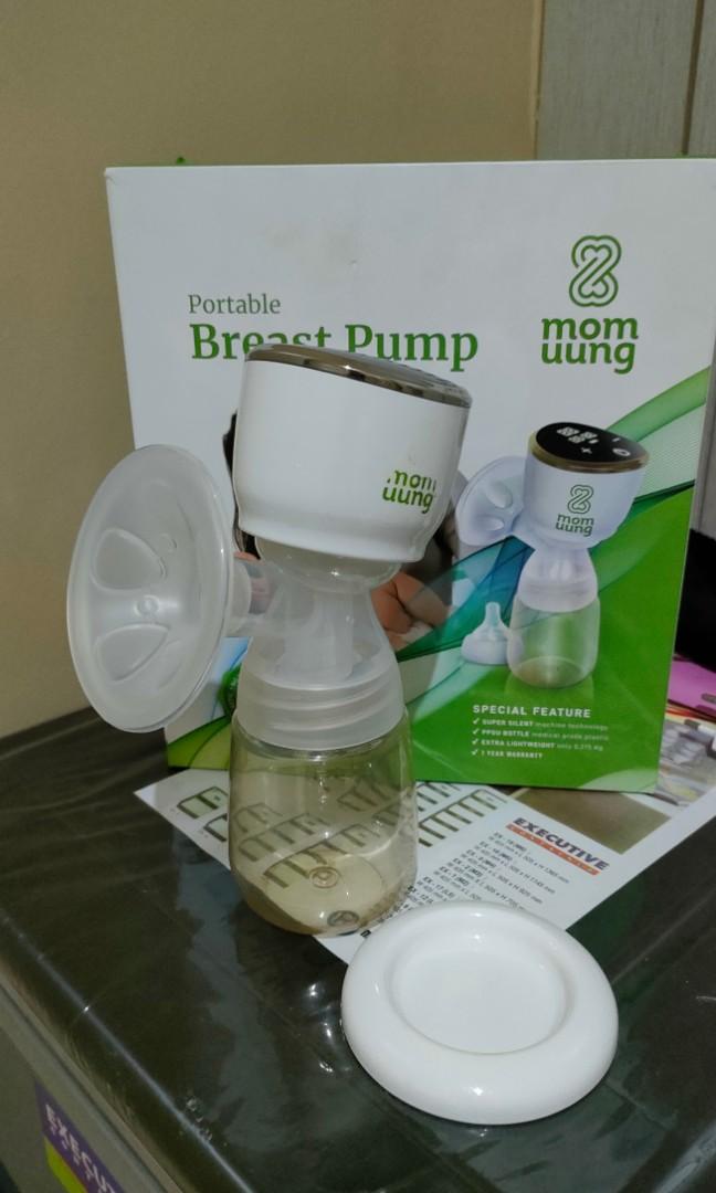 Pompa ASI Elektrik Mom Uung Breastpump, Bayi & Anak, Perawatan ...