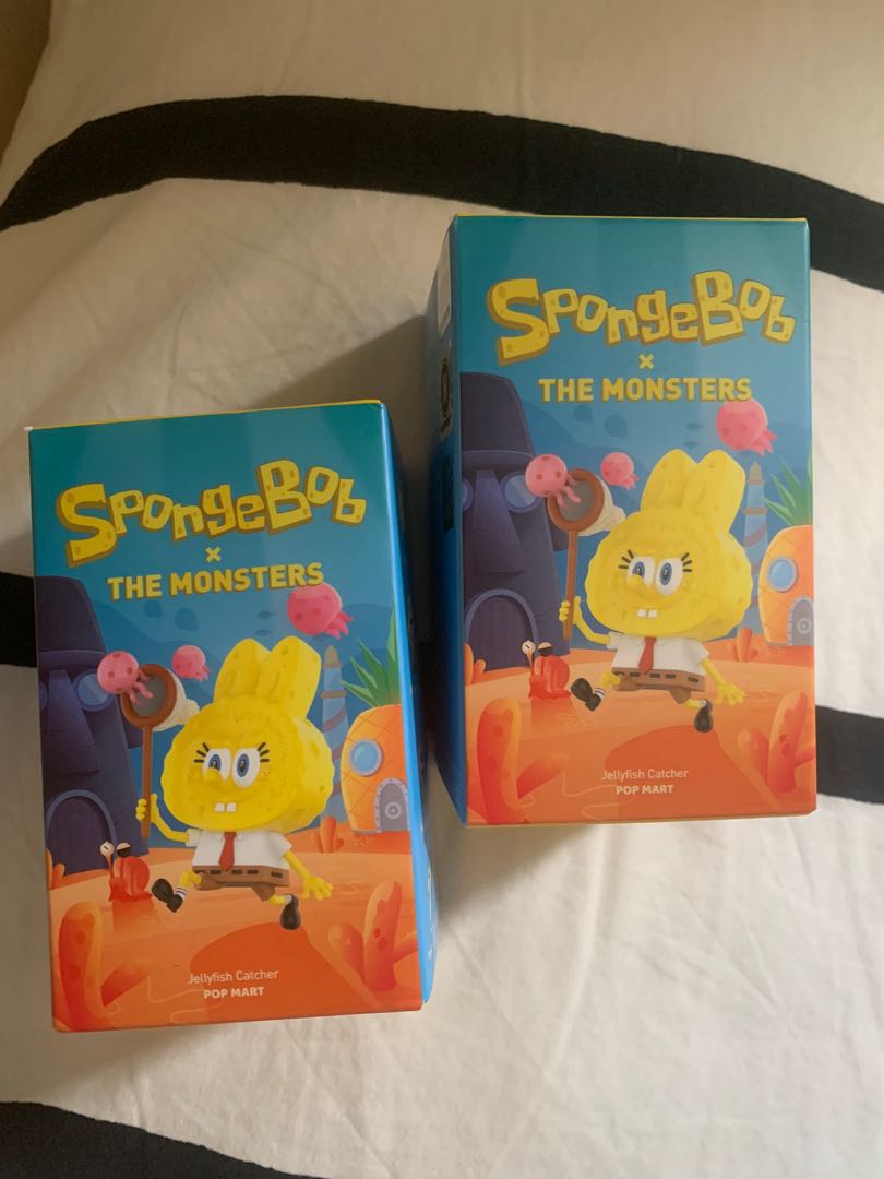 POPMART Spongebob The Monsters Blind Box, Hobbies & Toys, Toys & Games ...