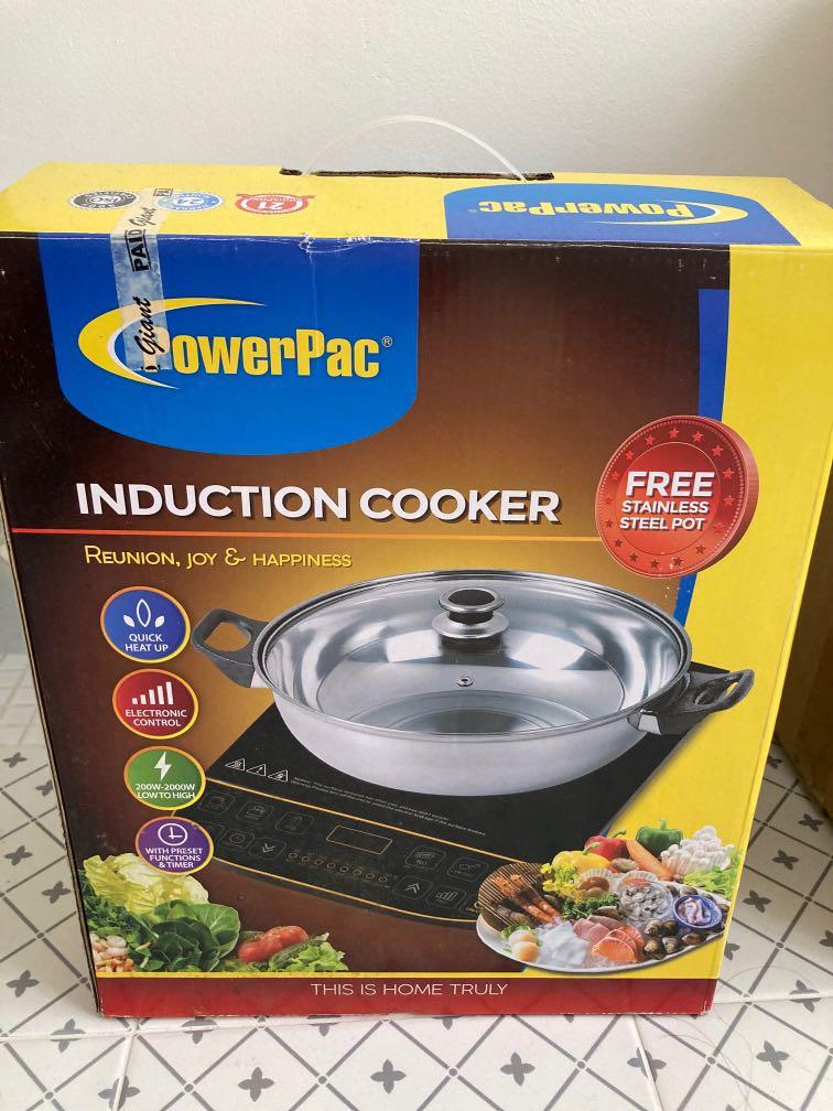 PowerPac Induction Cooker, Furniture & Home Living, Kitchenware ...