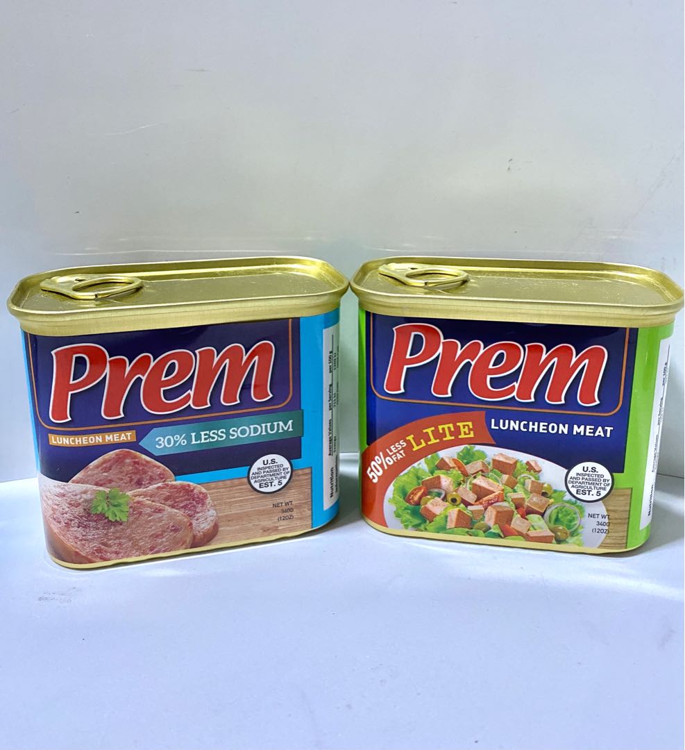Prem Luncheon Meat 340 g, Food & Drinks, Packaged & Instant Food on ...