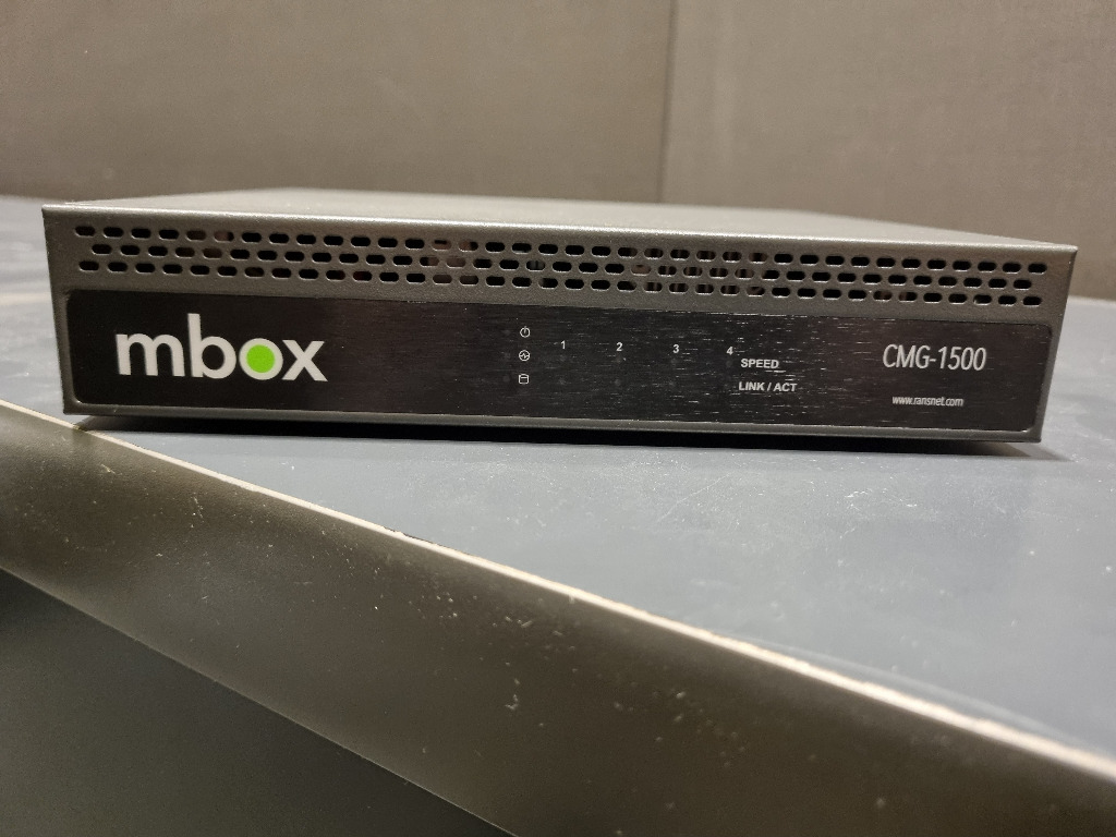 Ransnet CMG-1500 mBox Firewall Router, Computers & Tech, Parts ...