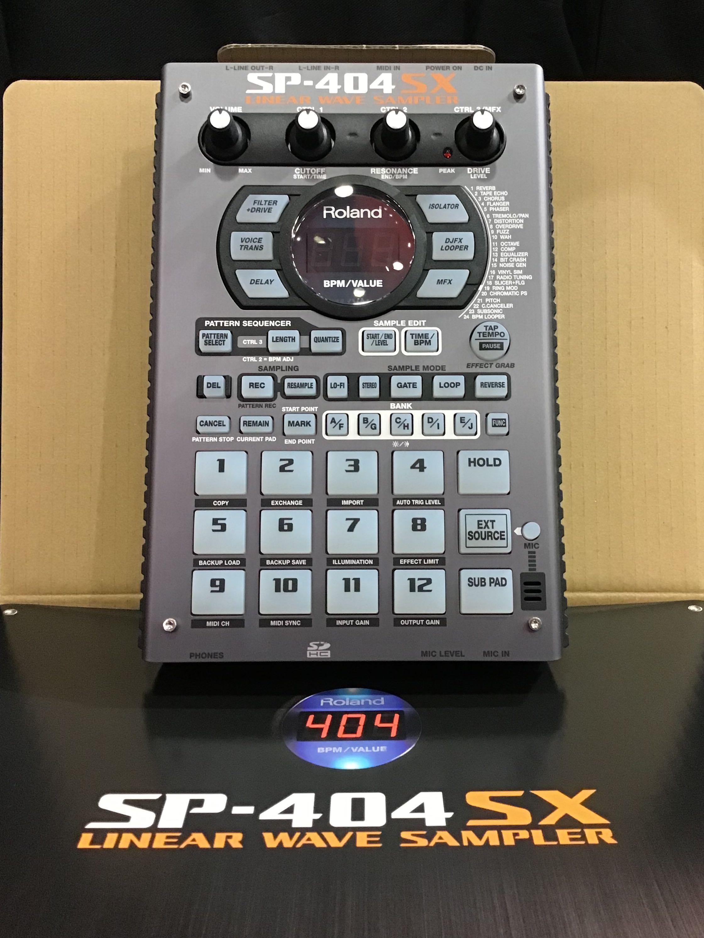 Roland SP404SX, 興趣及遊戲, 音樂、樂器 & 配件, 樂器 - Carousell