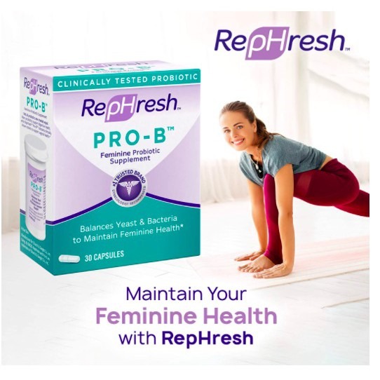 [SG In-Stock] RepHresh Pro-B Probiotic Feminine Health Supplement, 30 ...