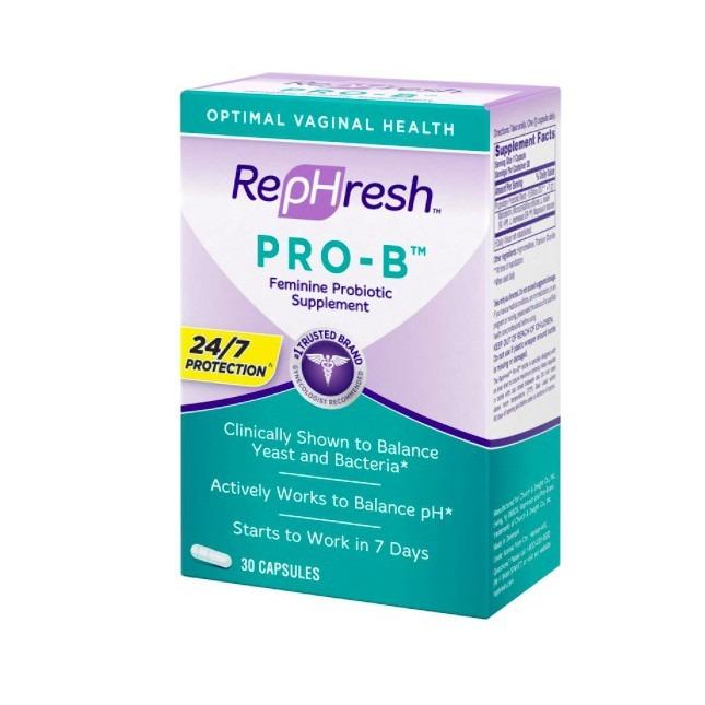 [SG In-Stock] RepHresh Pro-B Probiotic Feminine Health Supplement, 30 ...