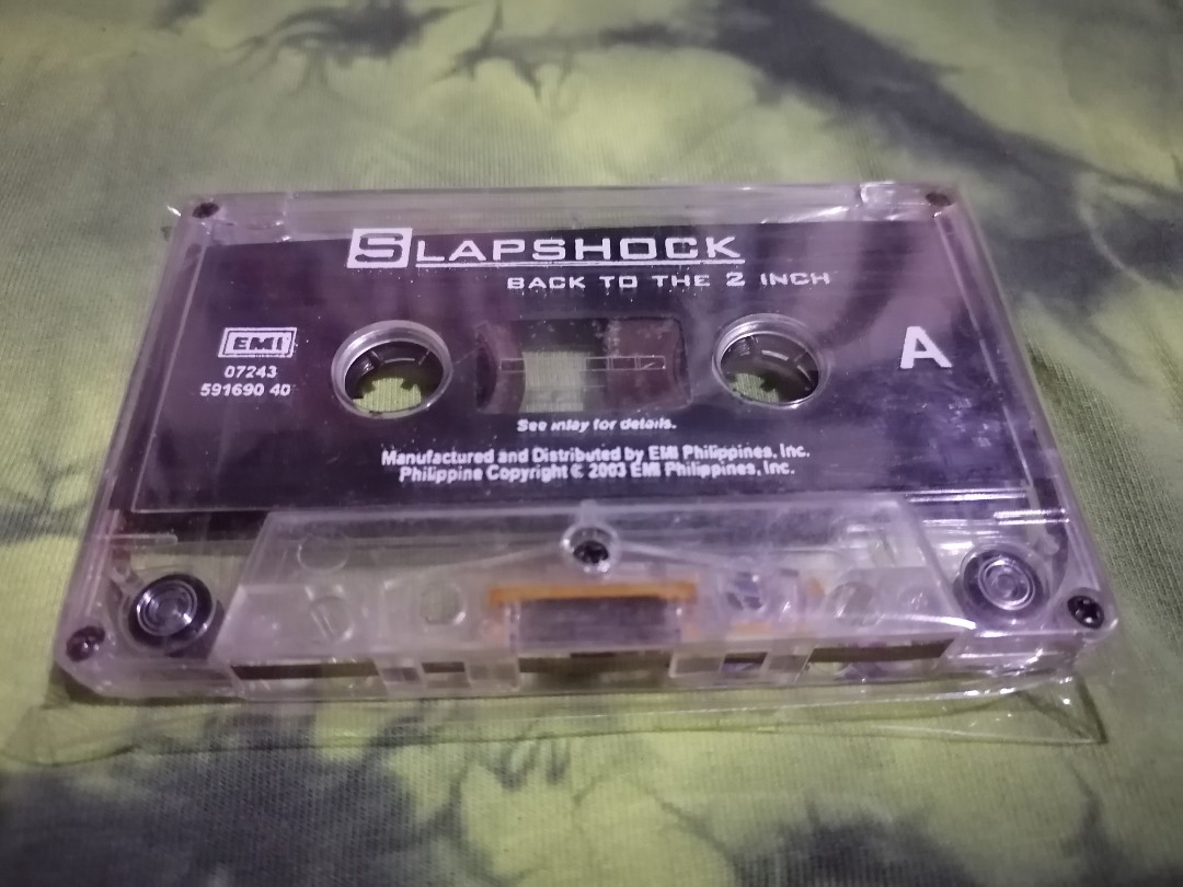 Slapshock Back too The 2 Inch Original Cassette Tapes For Sale ...