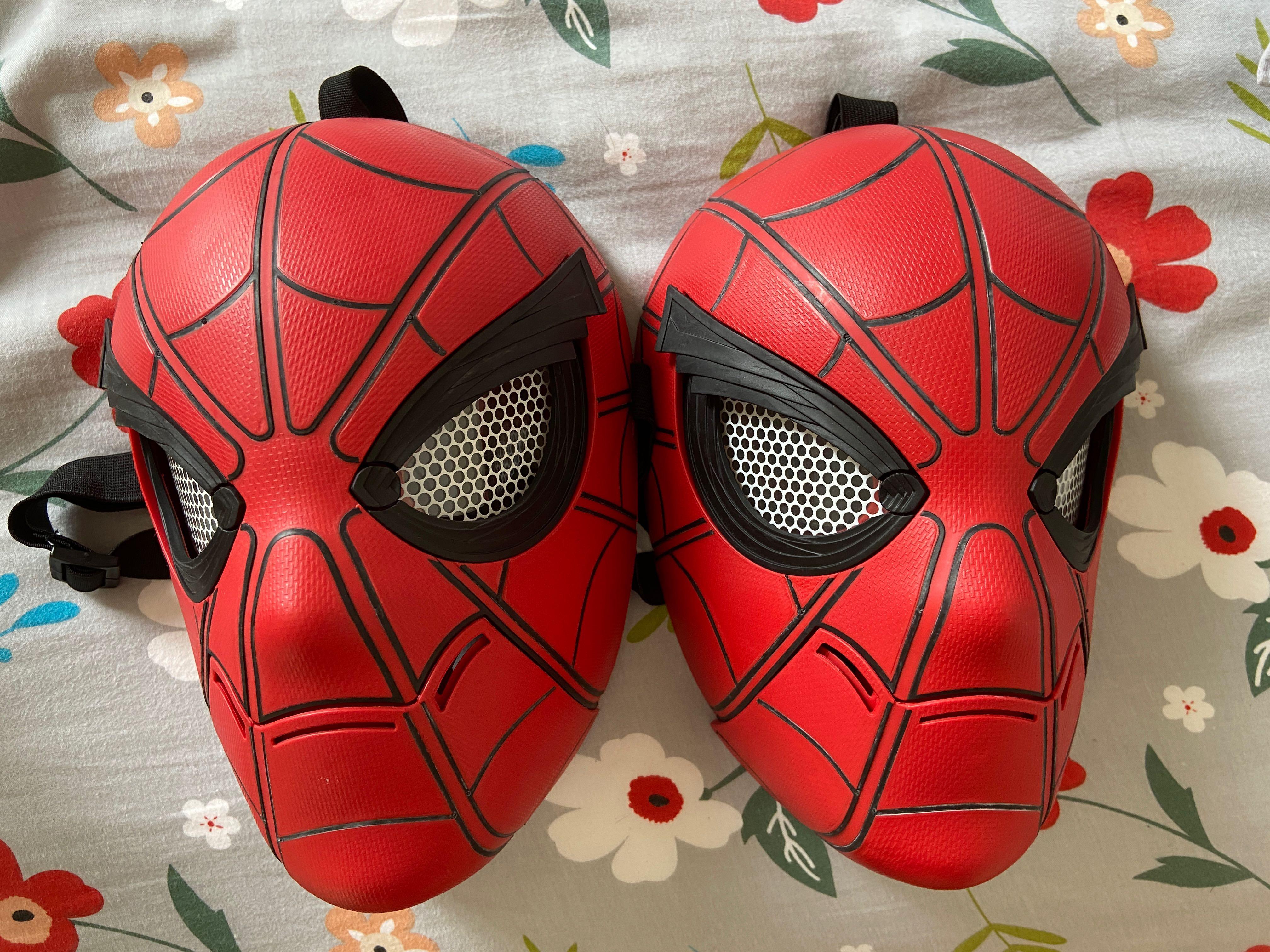 Spider-Man face mask, Hobbies & Toys, Toys & Games on Carousell