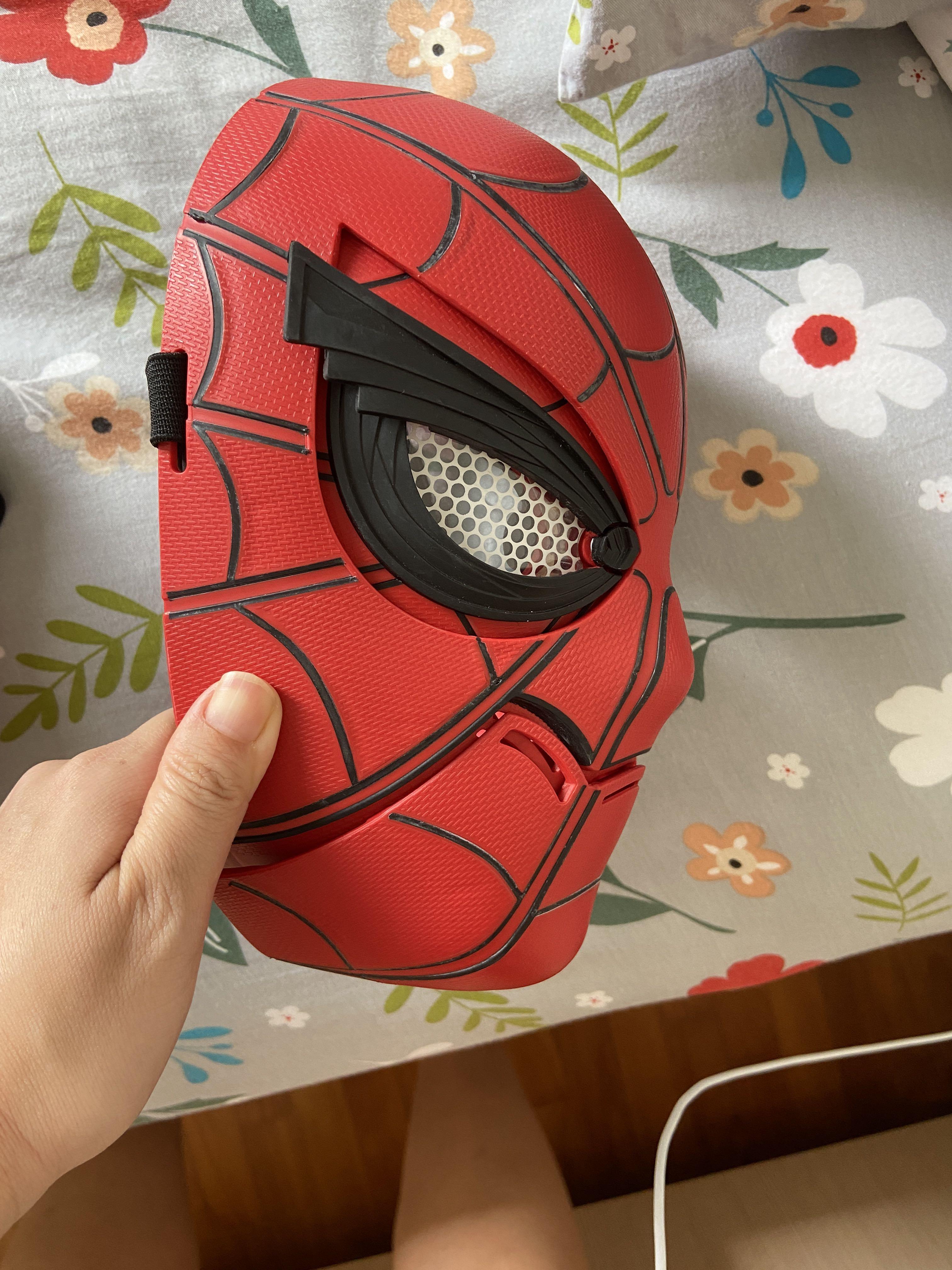 Spider-Man face mask, Hobbies & Toys, Toys & Games on Carousell
