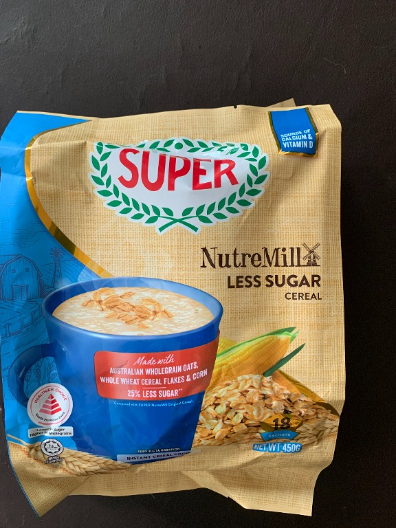Super Nutremill Less Sugar Cereal, Food & Drinks, Beverages on Carousell