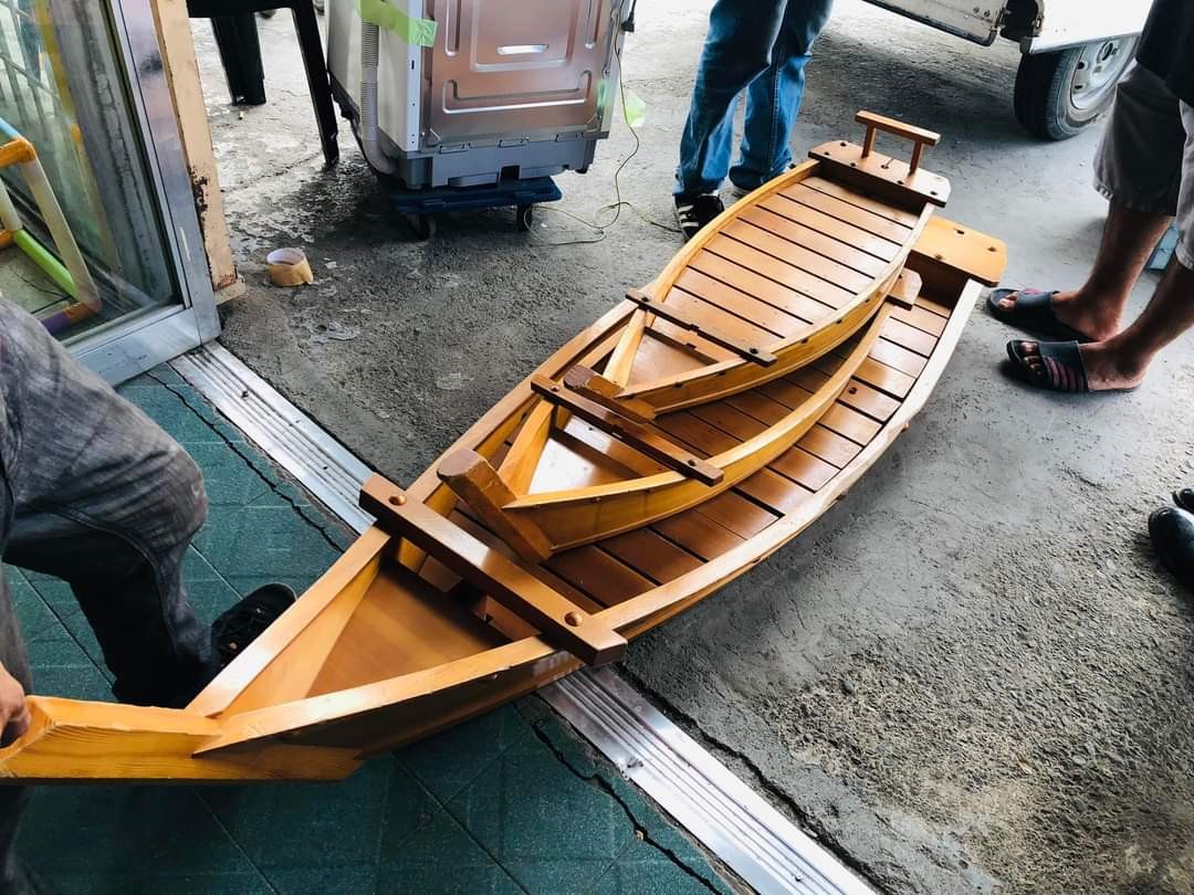 sushi boat japanese food server design for restaurants rare size, Food ...