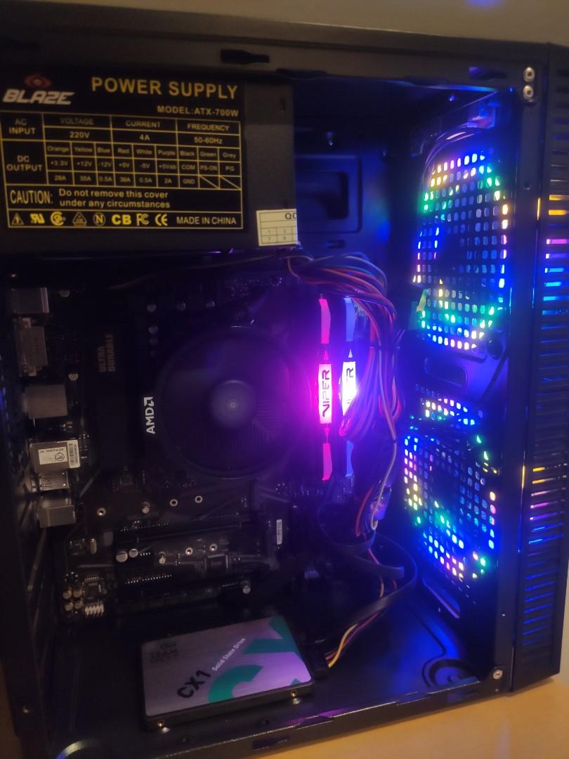 System unit ryzen 5 5600g, Computers & Tech, Desktops on Carousell