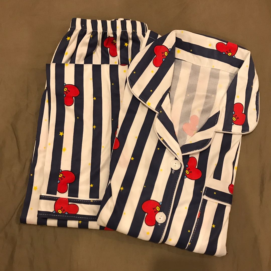 Tata BTS BT21 Pajamas, Women's Fashion, Undergarments & Loungewear on ...