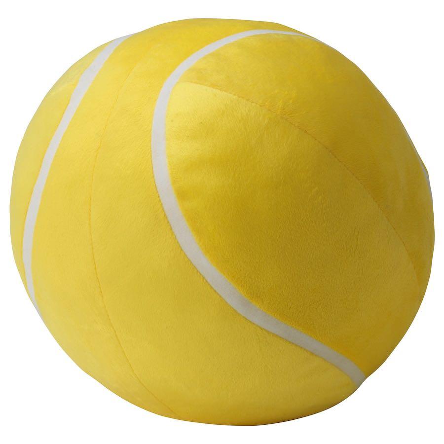 Tennis ball, yellow tennis ball, soft toy, tennis ball soft toy, ikea ...
